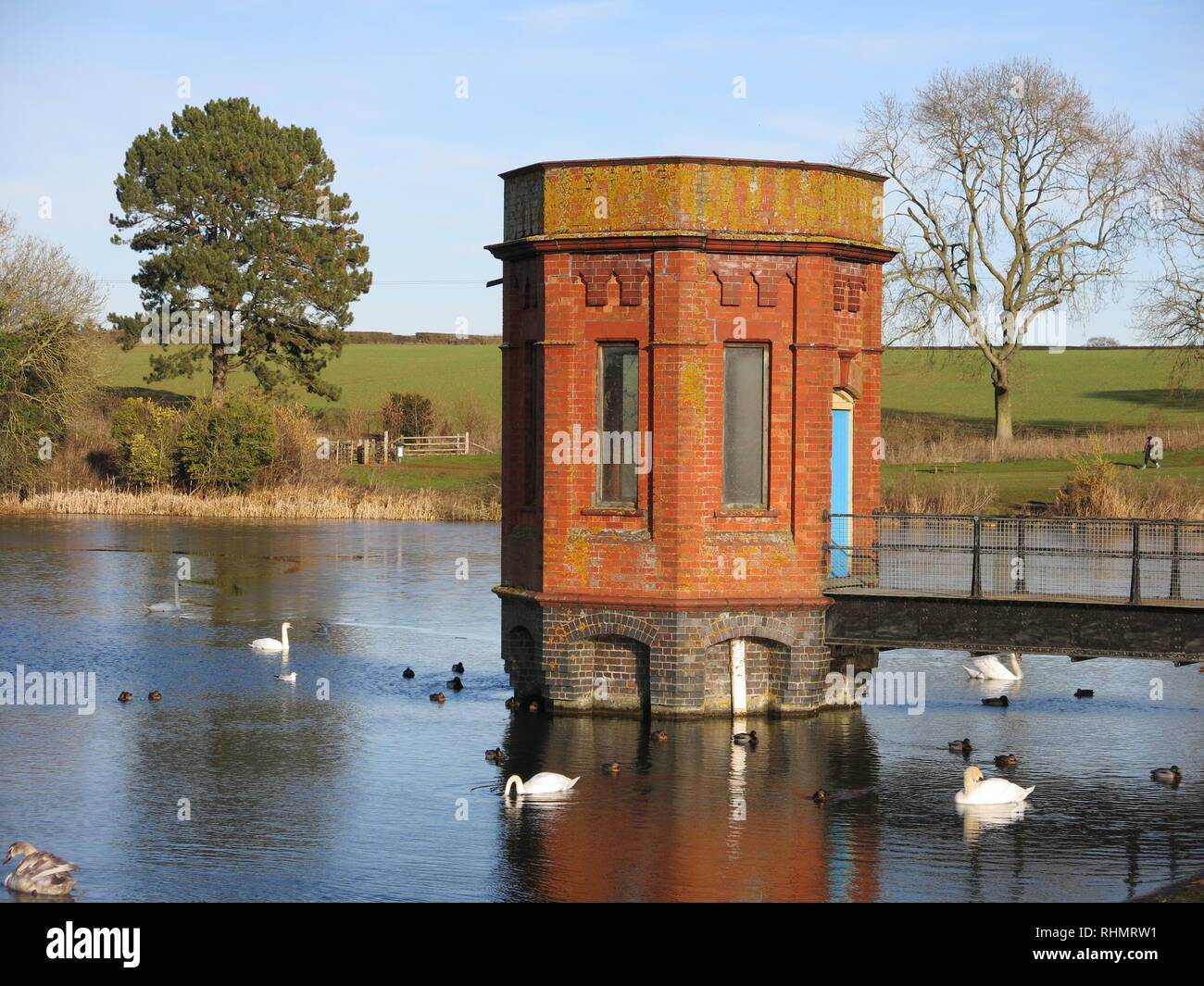 View of the Valve Tower that was part of the engineering for the supply ...