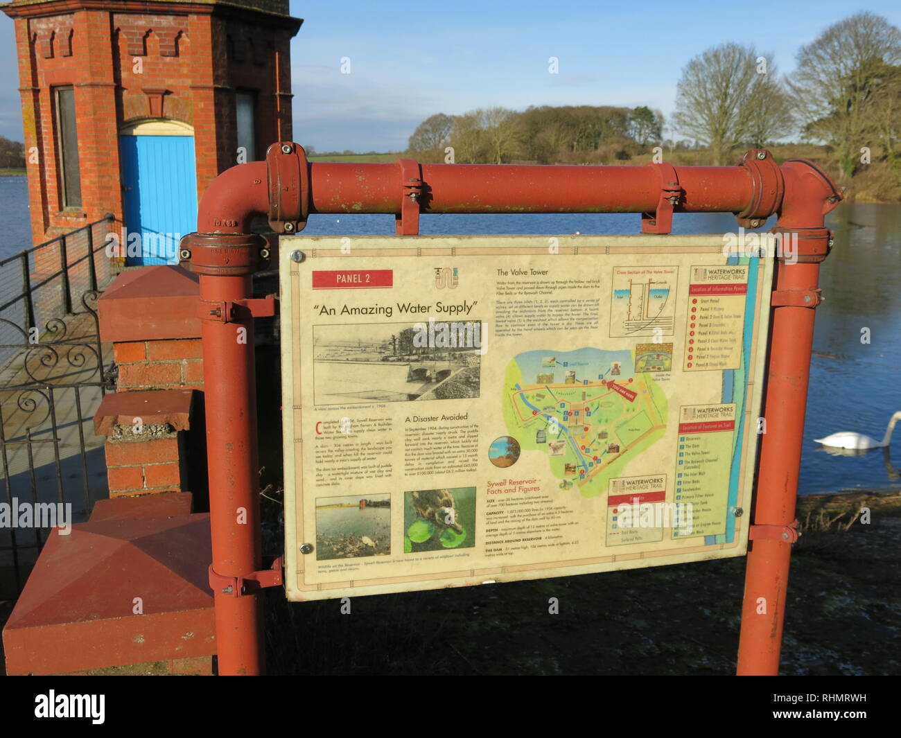 View of the Valve Tower that was part of the engineering for the supply ...