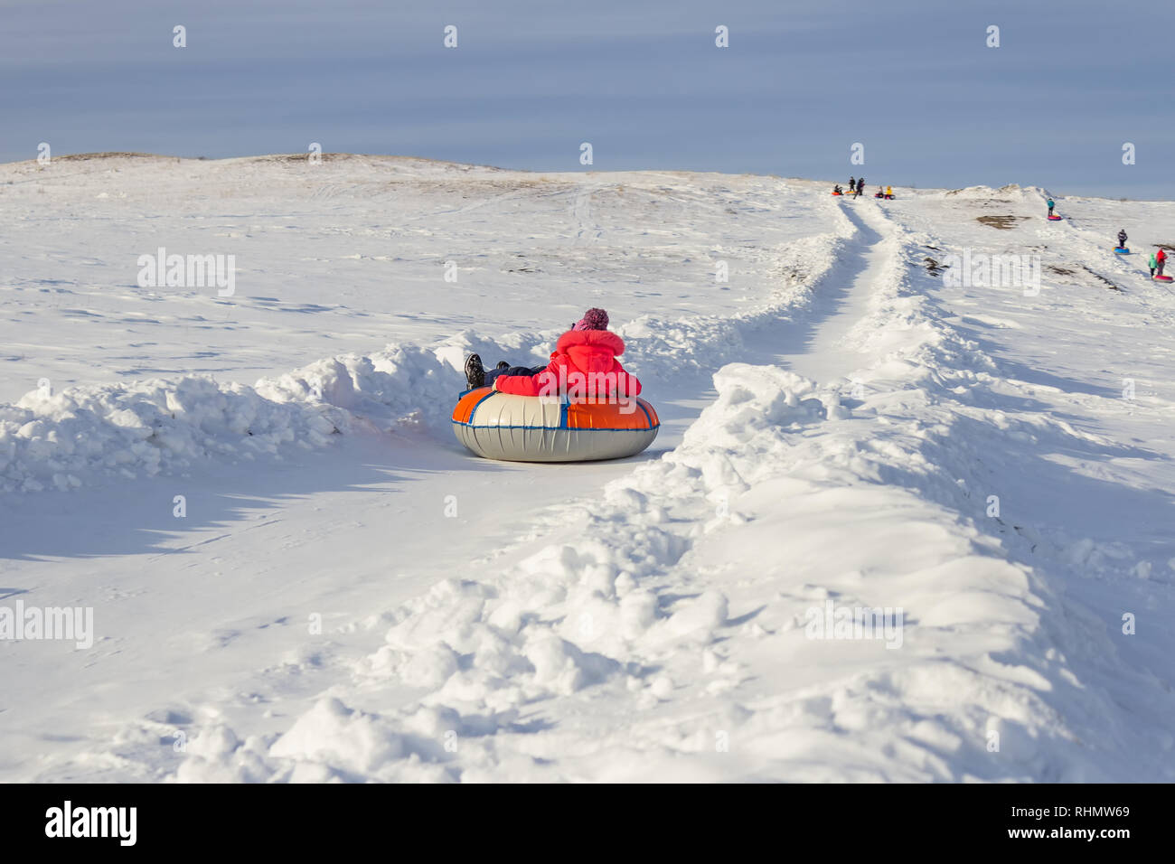 Tubing slope hi-res stock photography and images - Alamy