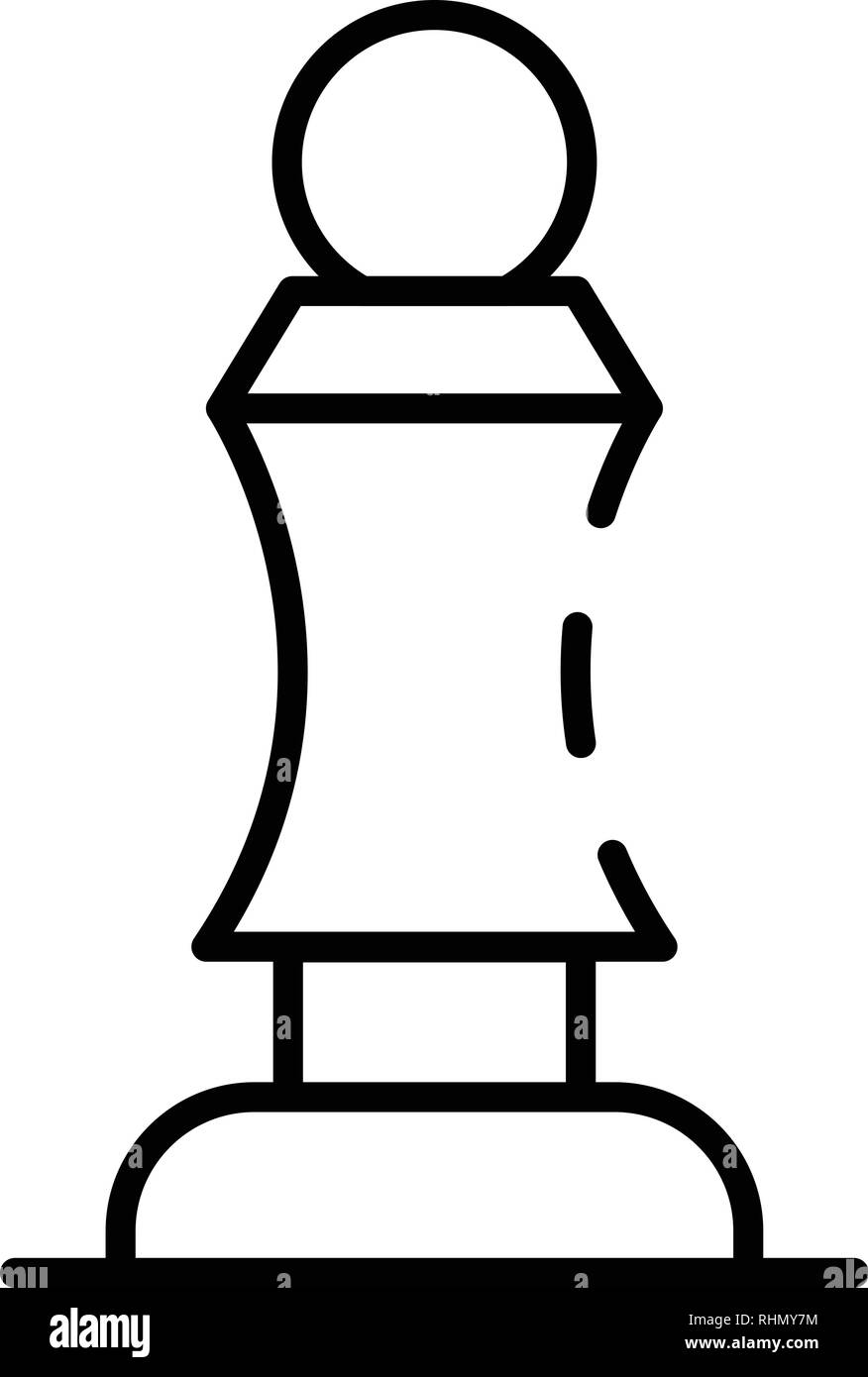 Wood chess pawn icon, outline style Stock Vector Image & Art - Alamy Wood chess pawn icon, outline style Stock Vector Image & Art - Alamy