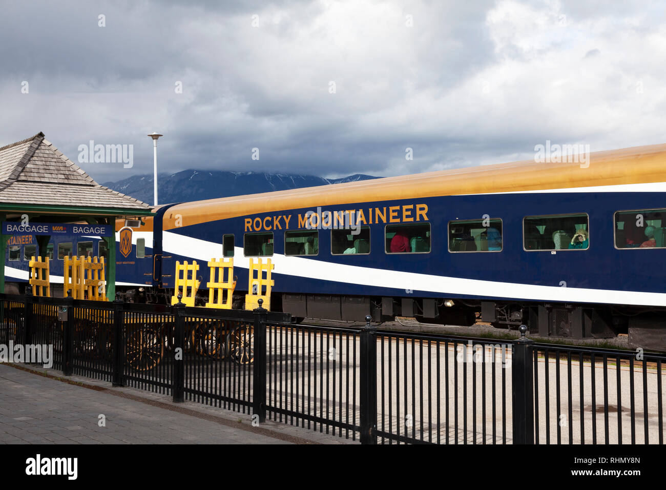 Jasper Train Station High Resolution Stock Photography and Images - Alamy
