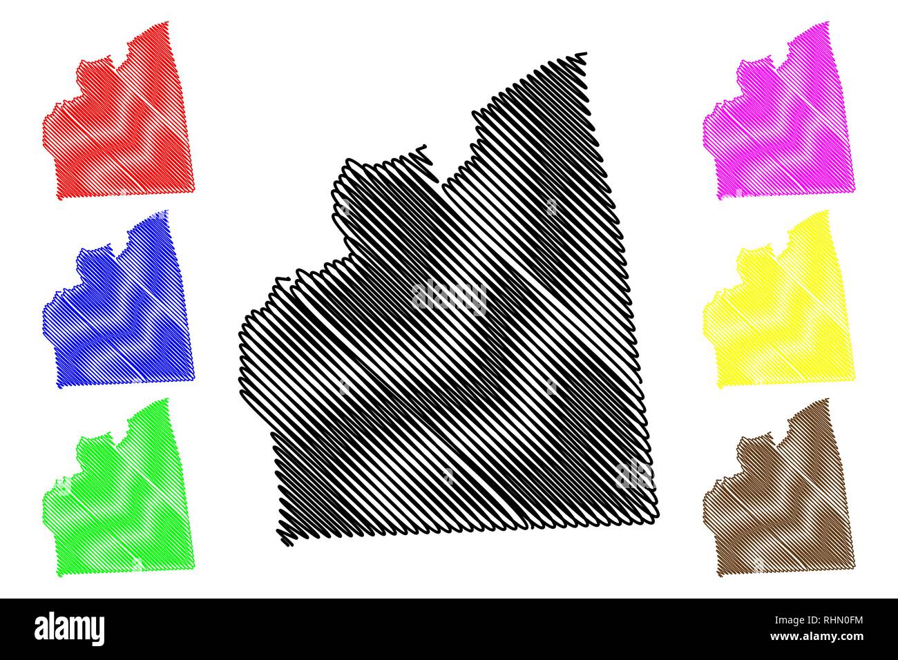 Cairo Governorate (Governorates of Egypt, Arab Republic of Egypt) map ...