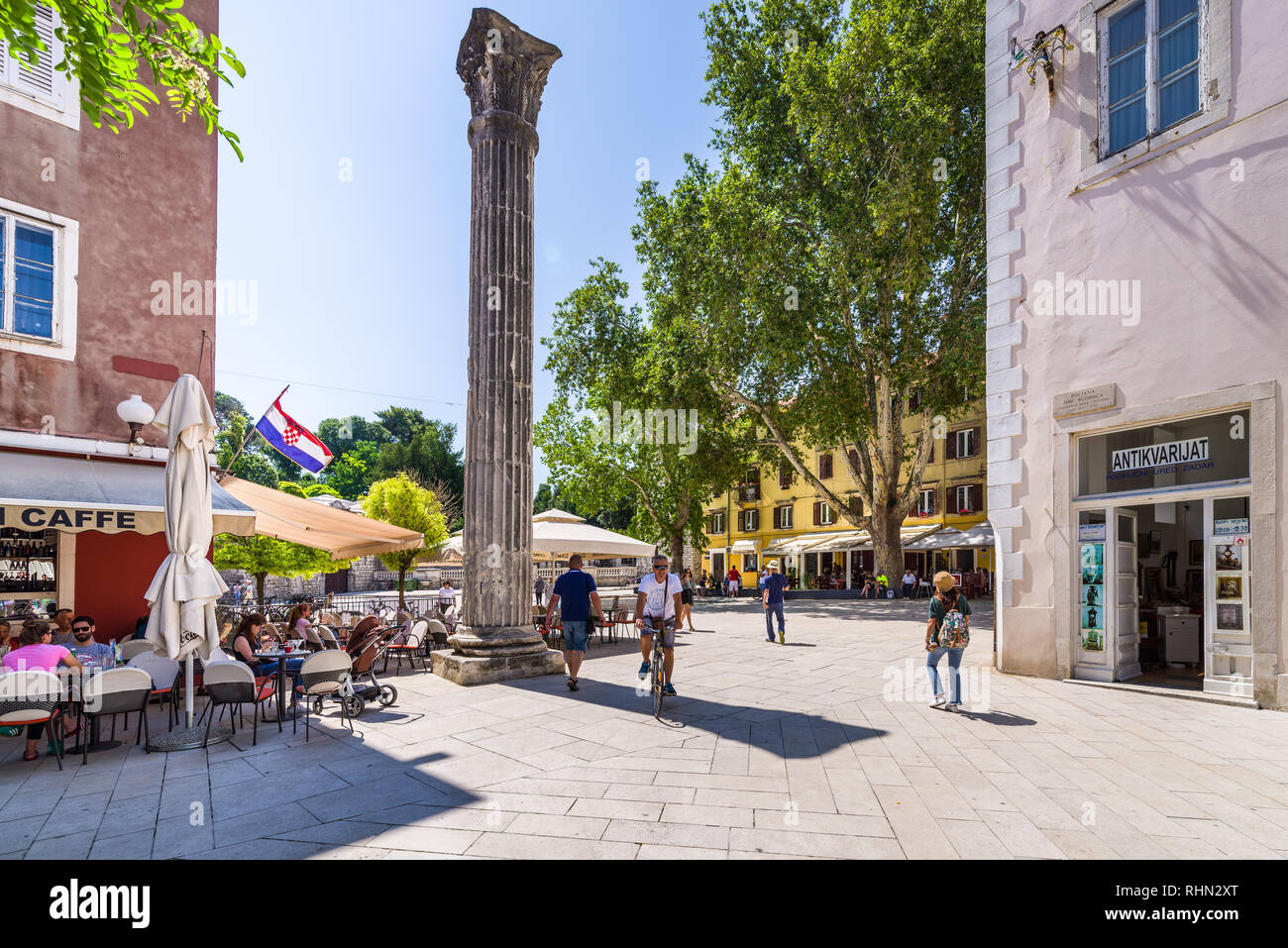 Ancient landmarks of zadar view hi-res stock photography and images - Alamy