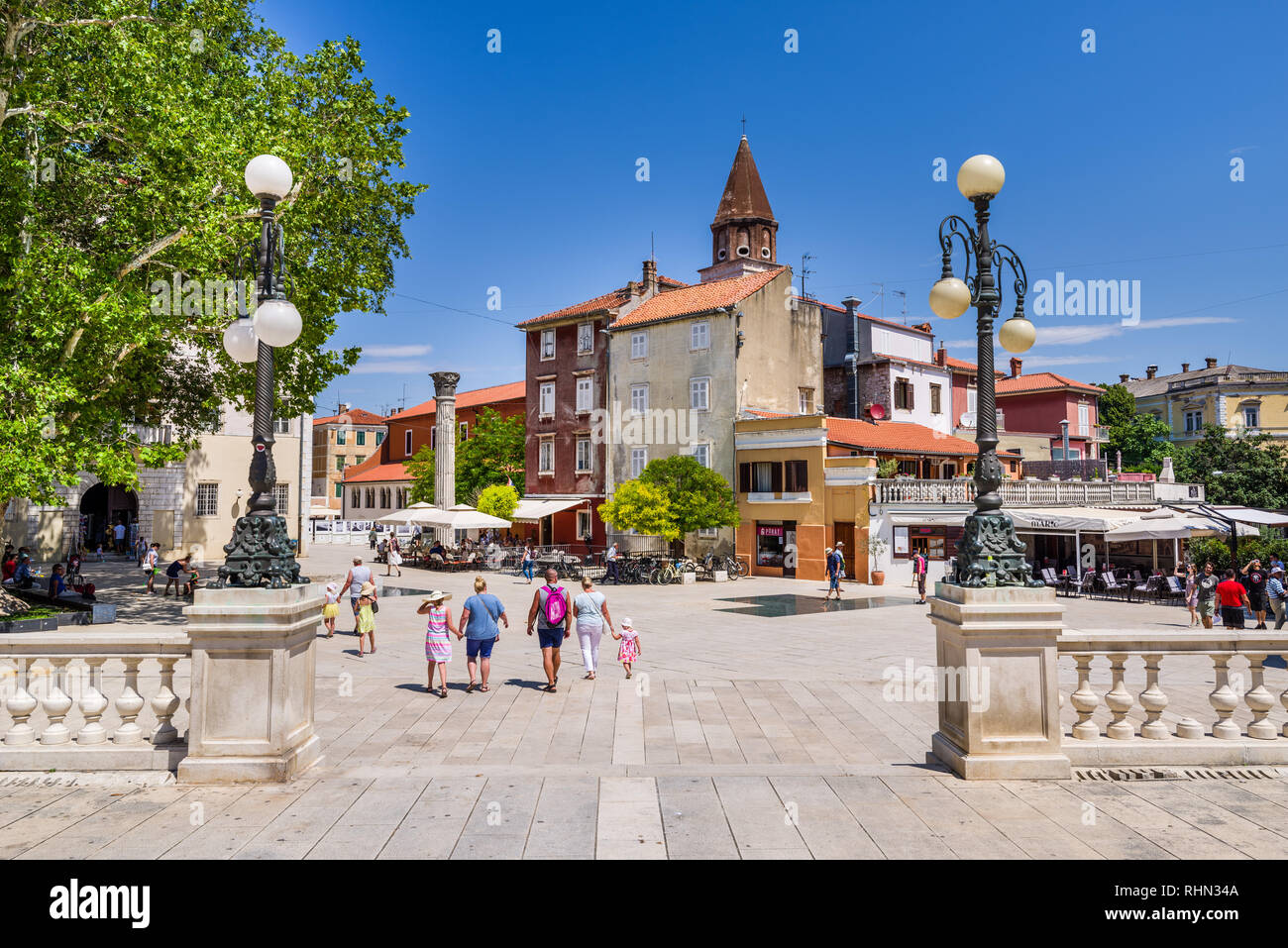 Ancient landmarks of zadar view hi-res stock photography and images - Alamy