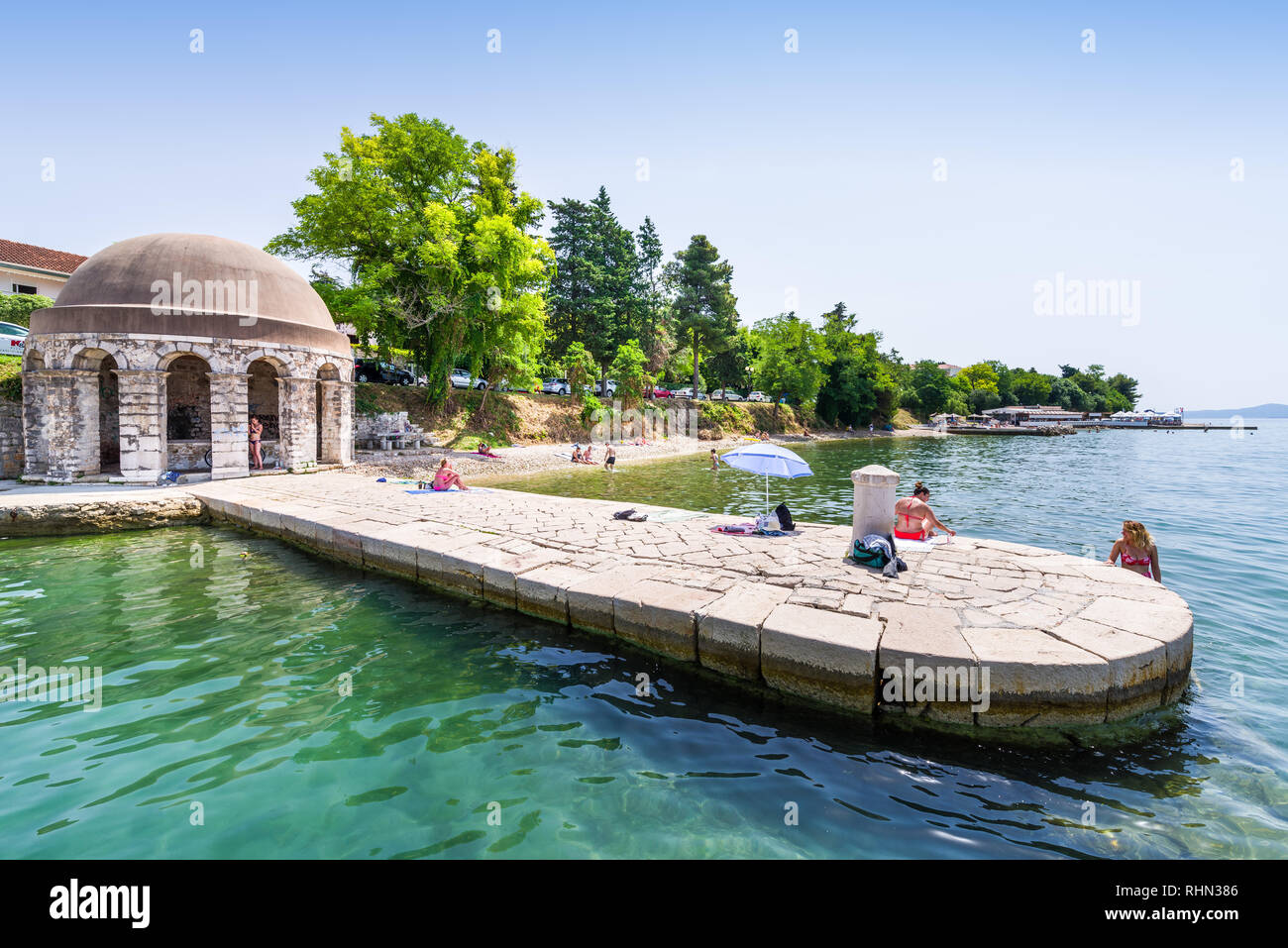 Ancient landmarks of zadar view hi-res stock photography and images - Alamy