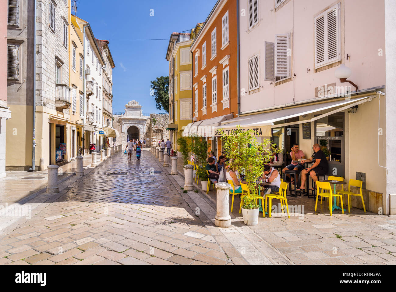 City of zadar Croatia Stock Photo - Alamy