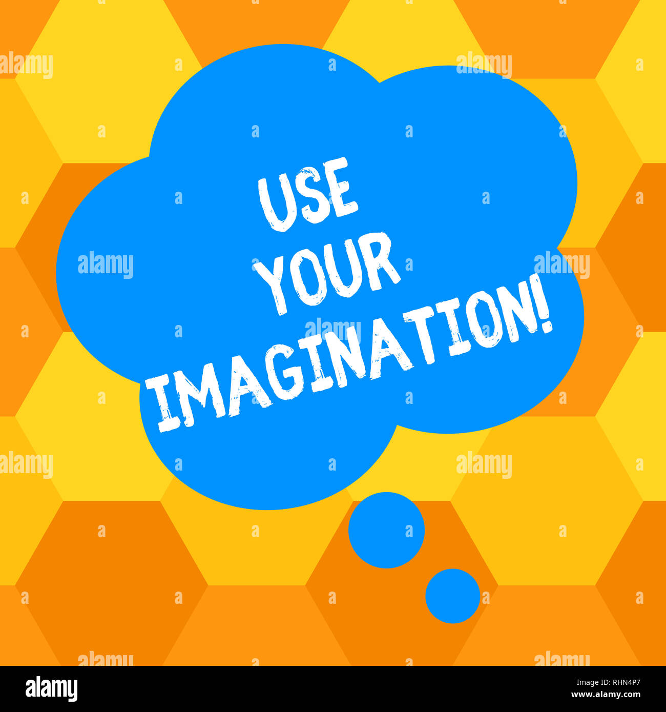 Handwriting text writing Use Your Imagination. Concept meaning using ...