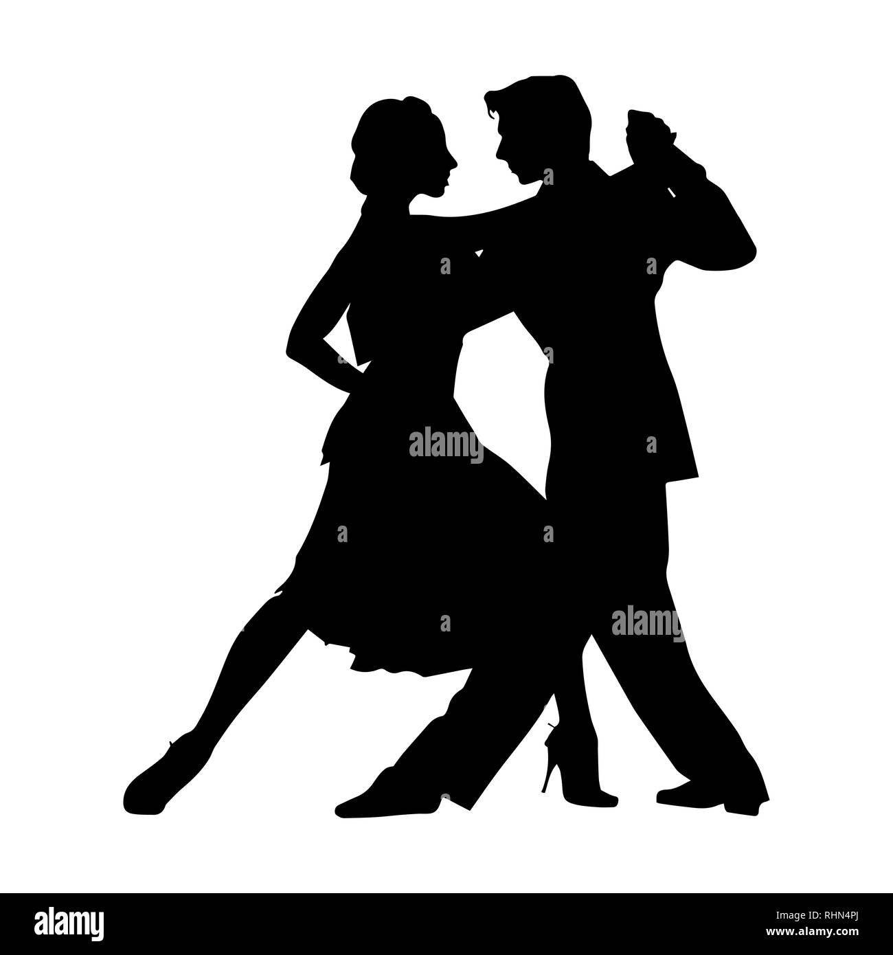 Man dances Stock Vector Images - Alamy