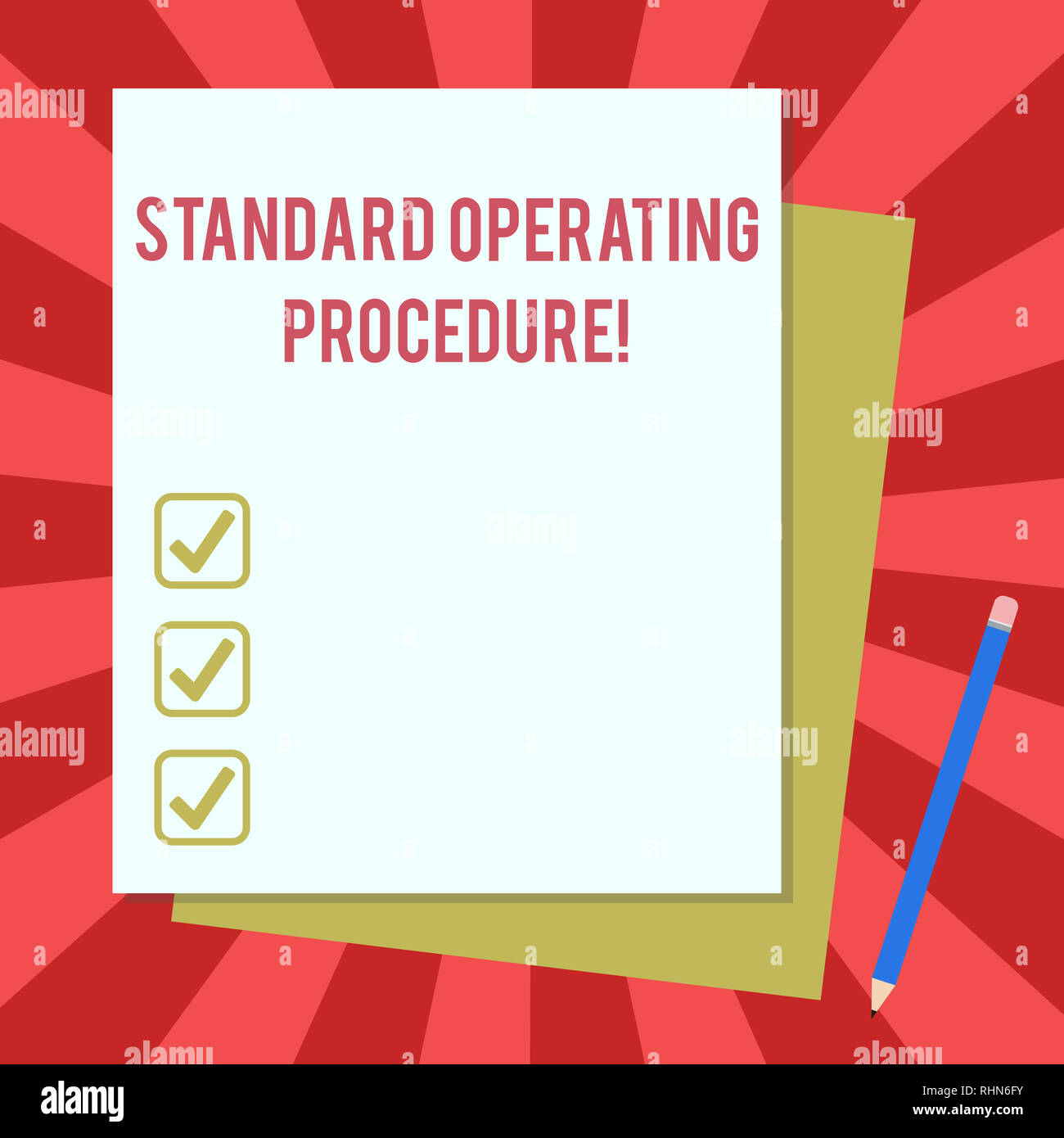 Standard operating procedure hi-res stock photography and images - Alamy