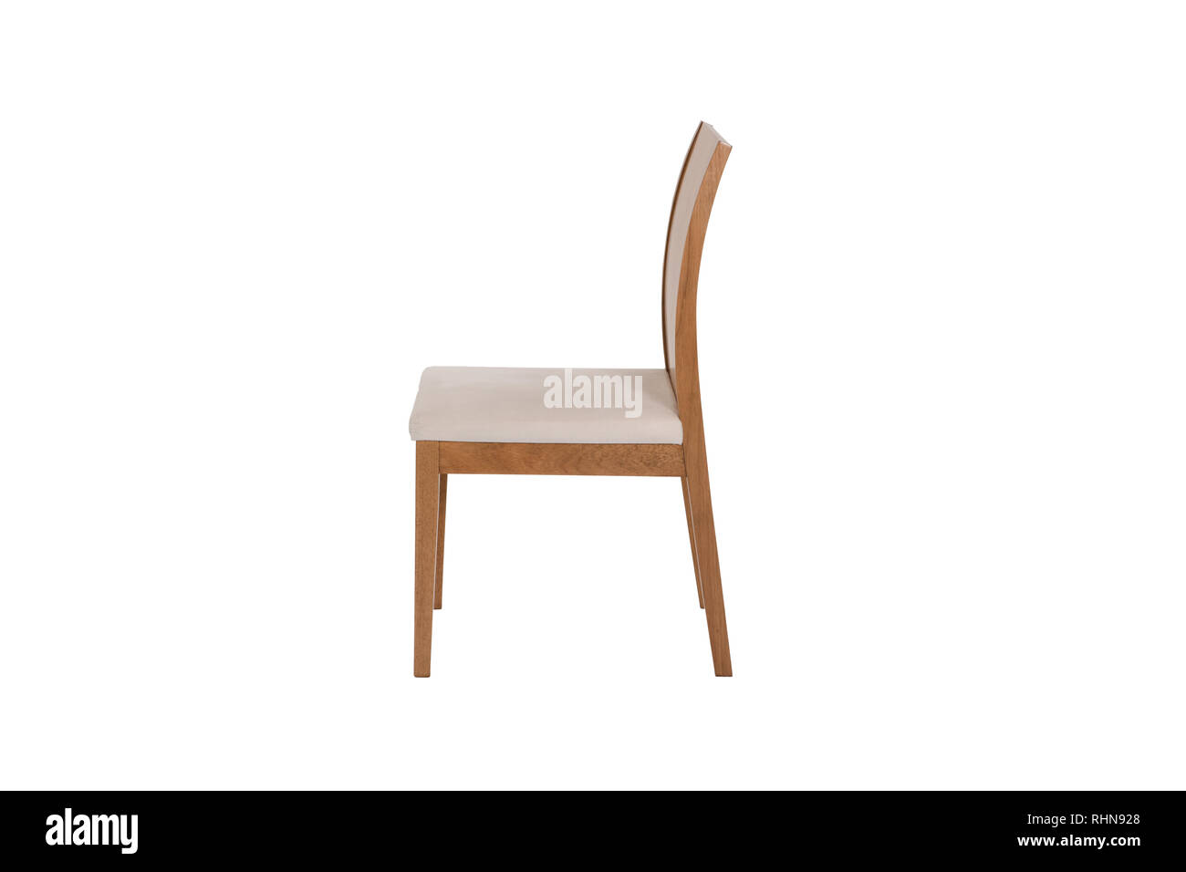 Wood chair. Object isolated of white background Stock Photo - Alamy