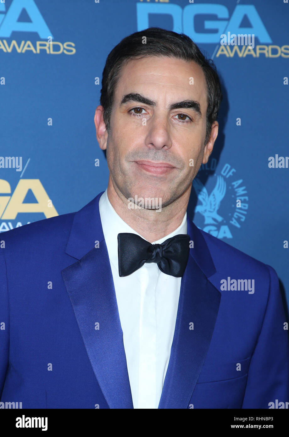 LOS ANGELES, CA - FEBRUARY 2: Sacha Baron Cohen at the 71st Annual DGA ...