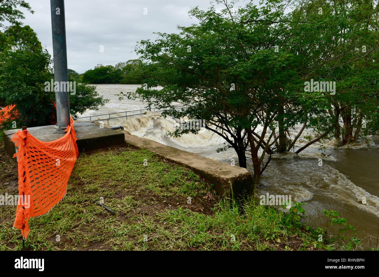 Queensland, Australia. 3 February 2019. Flooding continued to worsen as ...