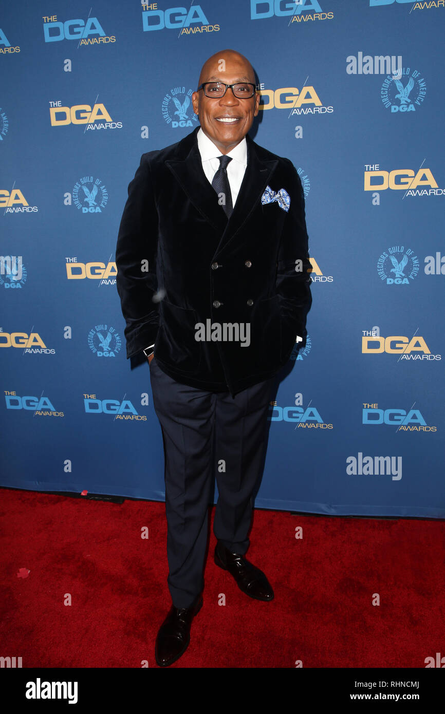 Los Angeles, USA. 2nd Feb, 2019. Paris Barclay at the 71st Annual DGA ...