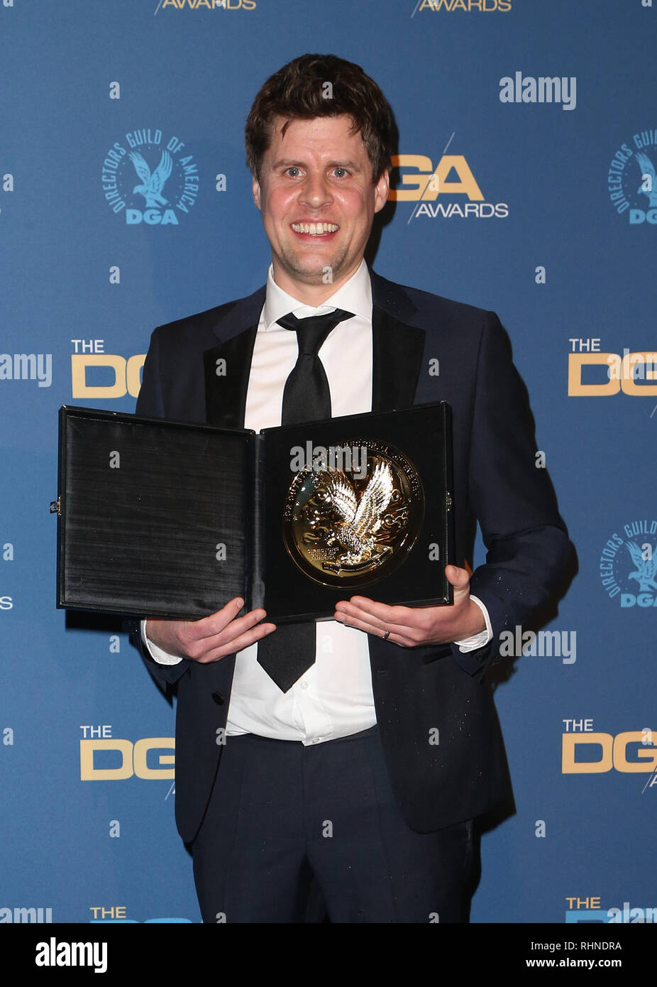 Los Angeles, USA. 2nd Feb, 2019. Jack Jameson at the 71st Annual DGA ...