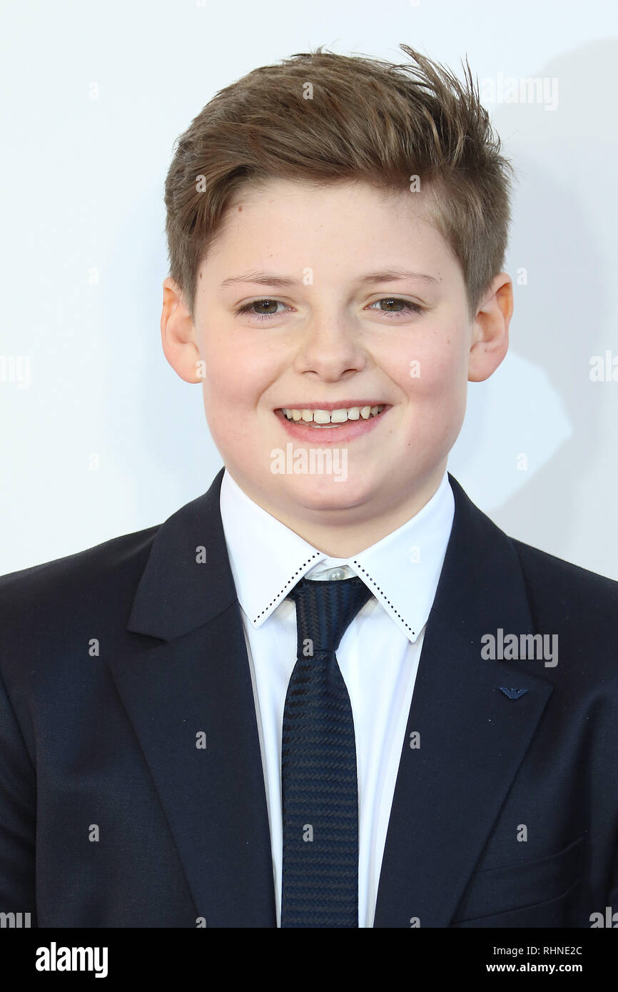 London, UK. 03rd Feb, 2019. Louis Ashbourne Serkis, The Kid Who Would ...