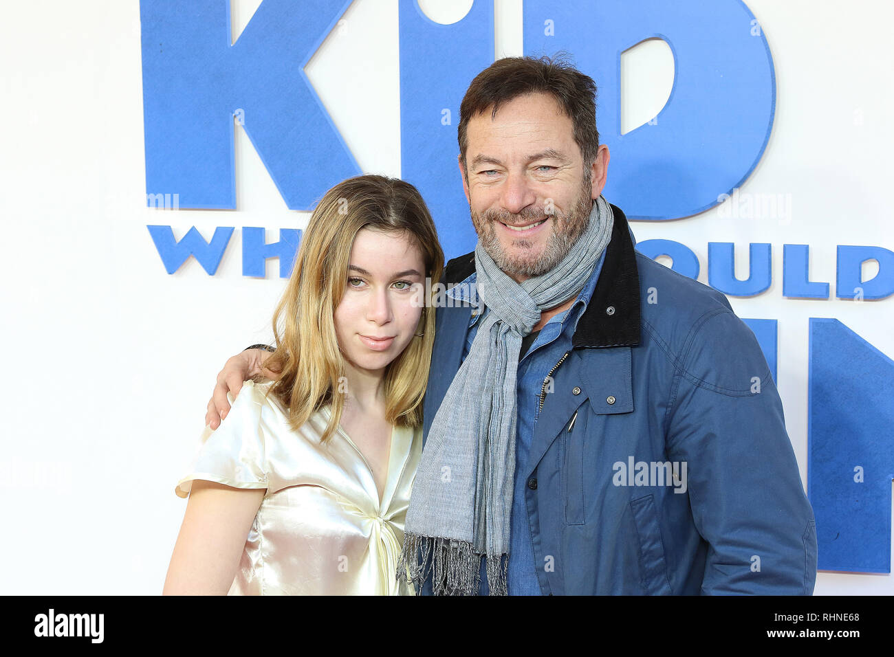London, UK. 03rd Feb, 2019. Ruby Isaacs, Jason Isaacs, The Kid Who ...