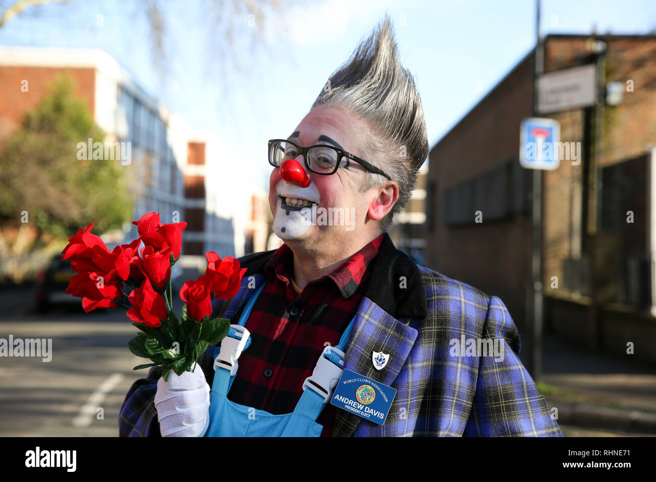 Modern clown father hi-res stock photography and images - Alamy