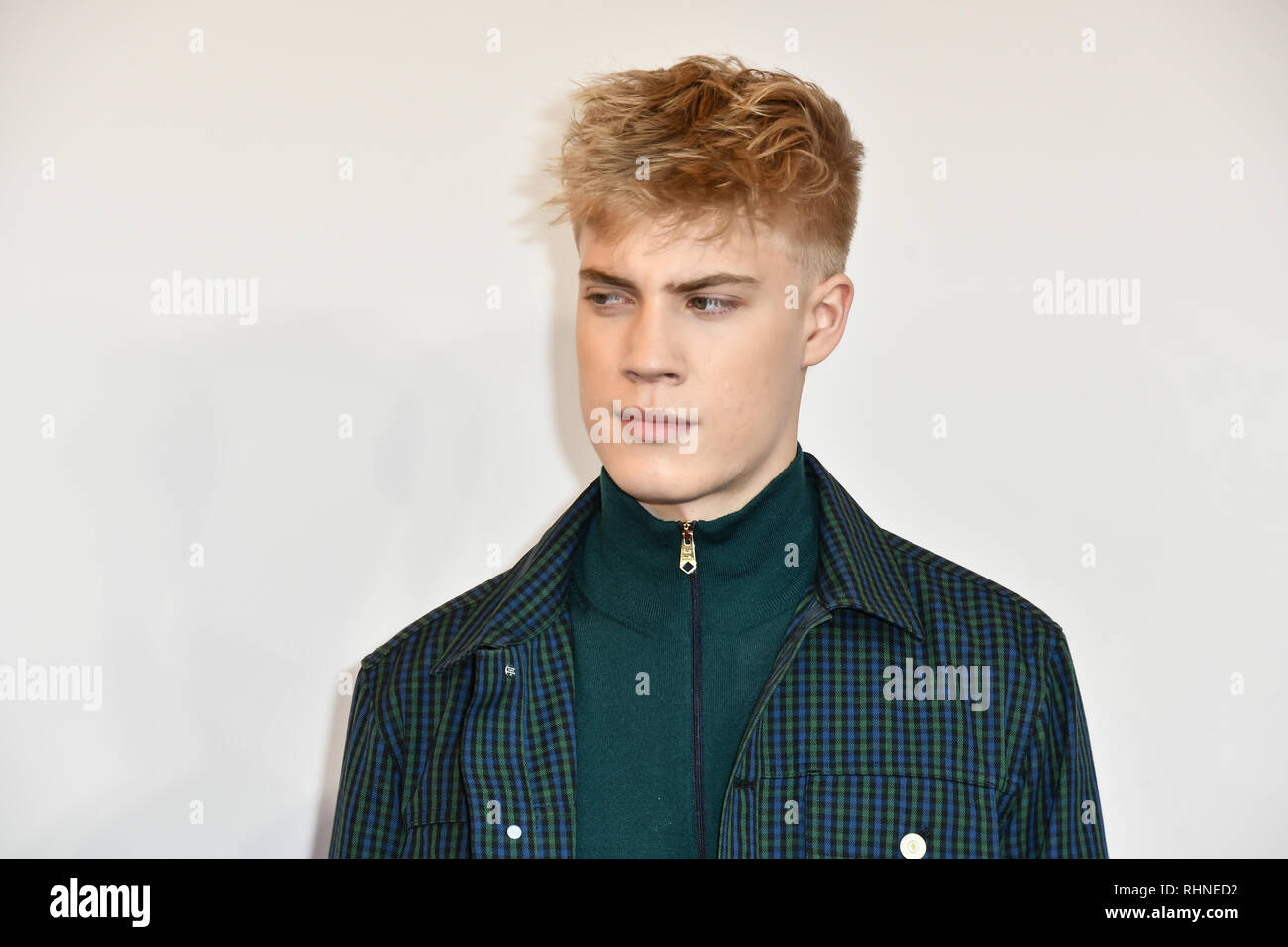 London, UK. 03rd Feb, 2019. Tom Taylor Arrives at The Kid Who Would Be ...