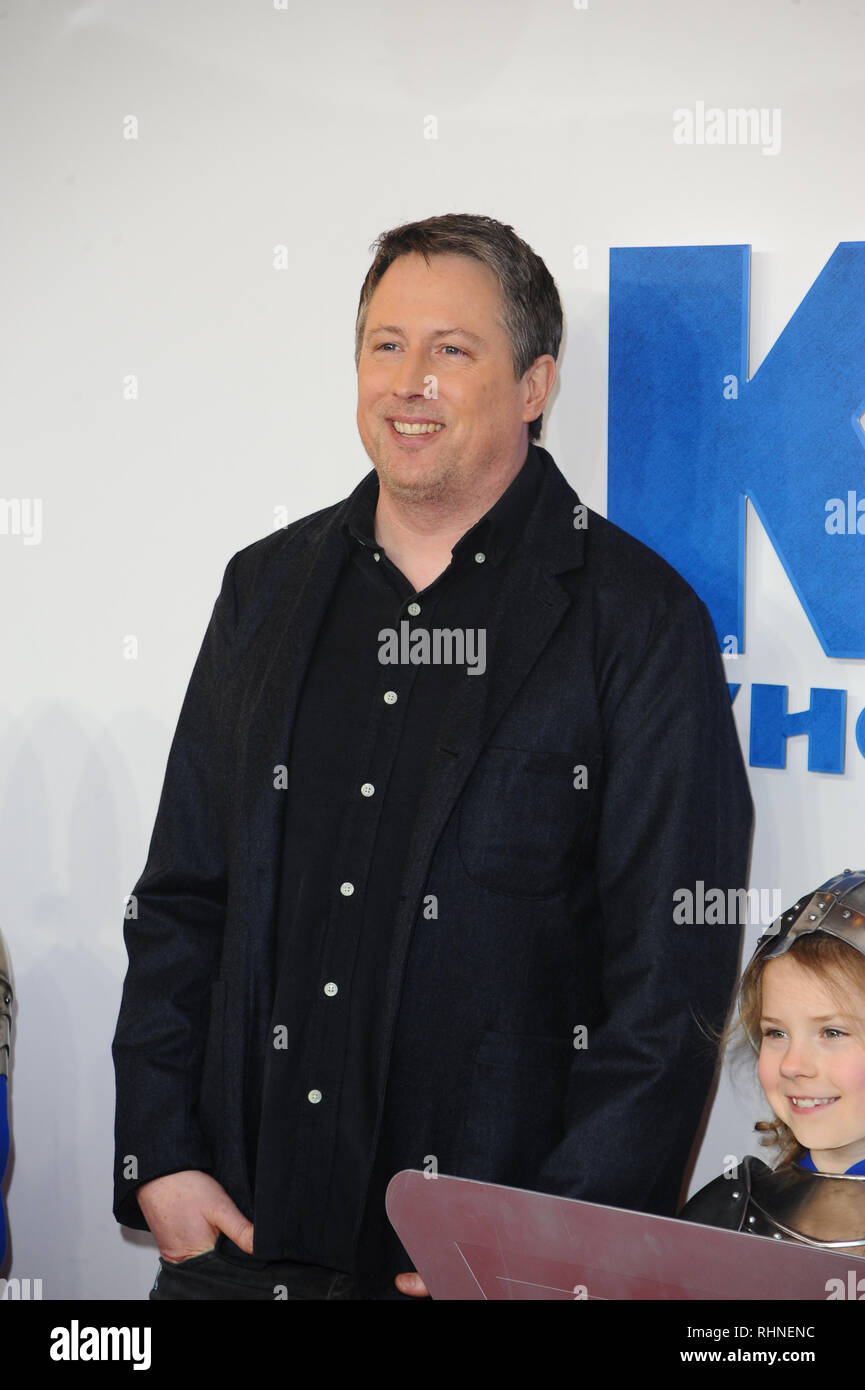 London, UK. 3rd Feb, 2019. Joe Cornish seen on the red carpet during ...