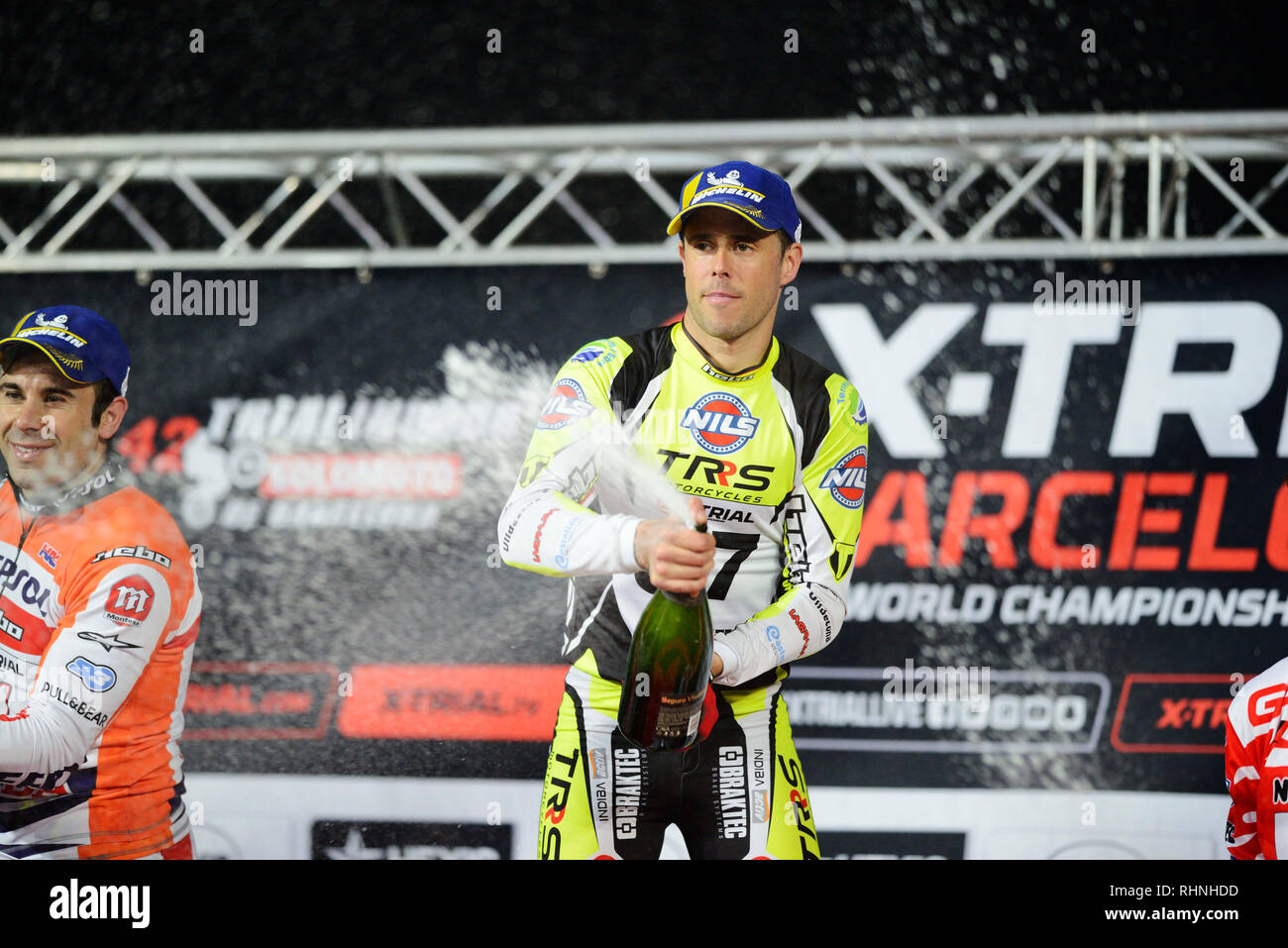 Palau Sant Jordi, Barcelona, Spain. 3rd Feb, 2019. FIM X Trial World ...