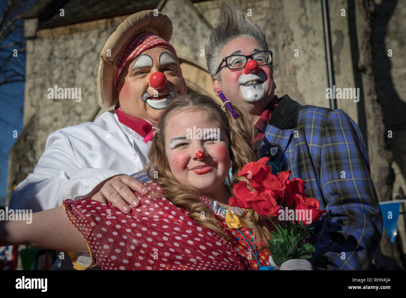 Grimaldi clowns church service hi-res stock photography and images - Alamy