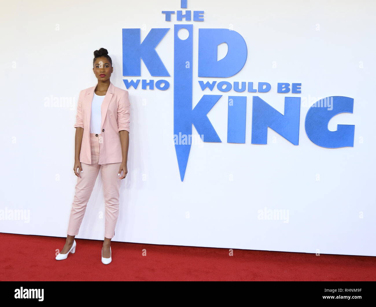 London, UK. 3rd Feb, 2019. Rhianna Dorris seen at The Kid Who Would Be ...