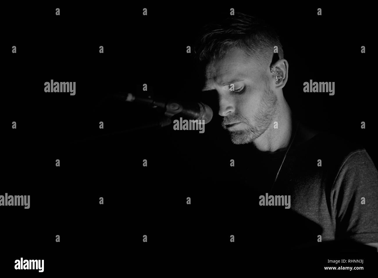 Drummer mark Black and White Stock Photos & Images - Alamy