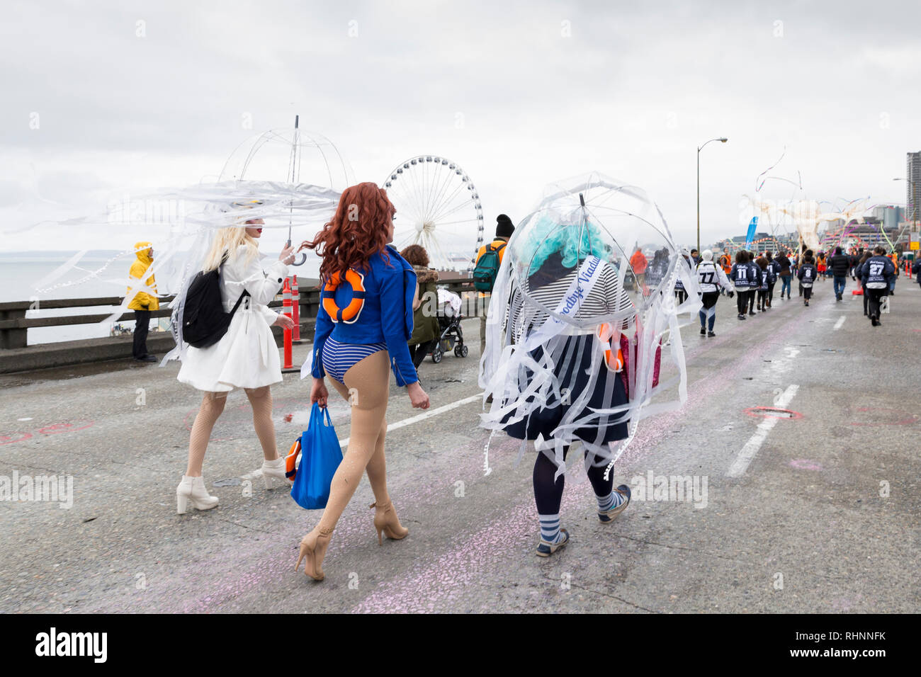 Seattle, Washington, USA. 2nd February, 2019. The Hello/Goodbye Drag ...