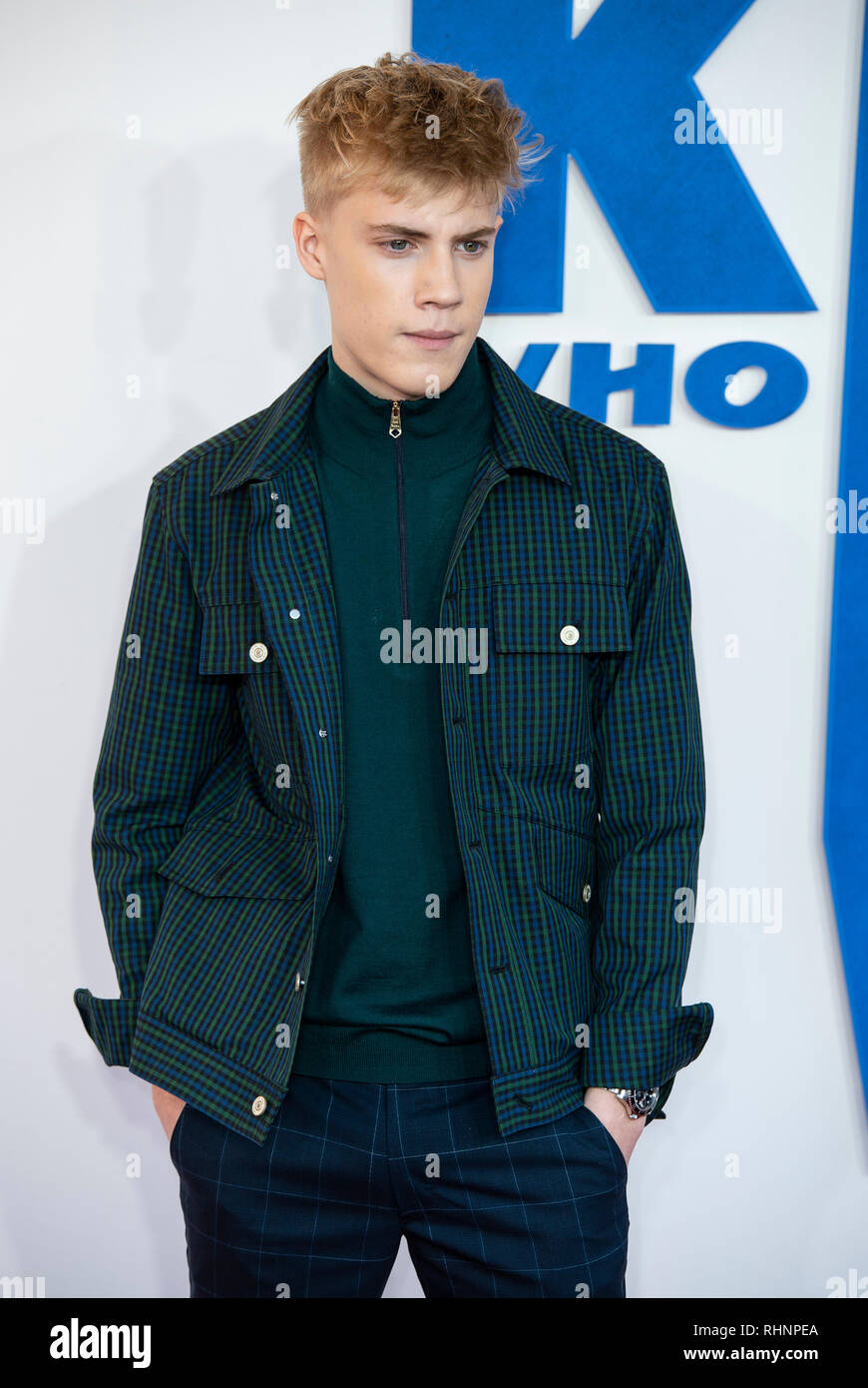 Tom Taylor attends a gala screening of 'The Kid Who Would Be King' held ...