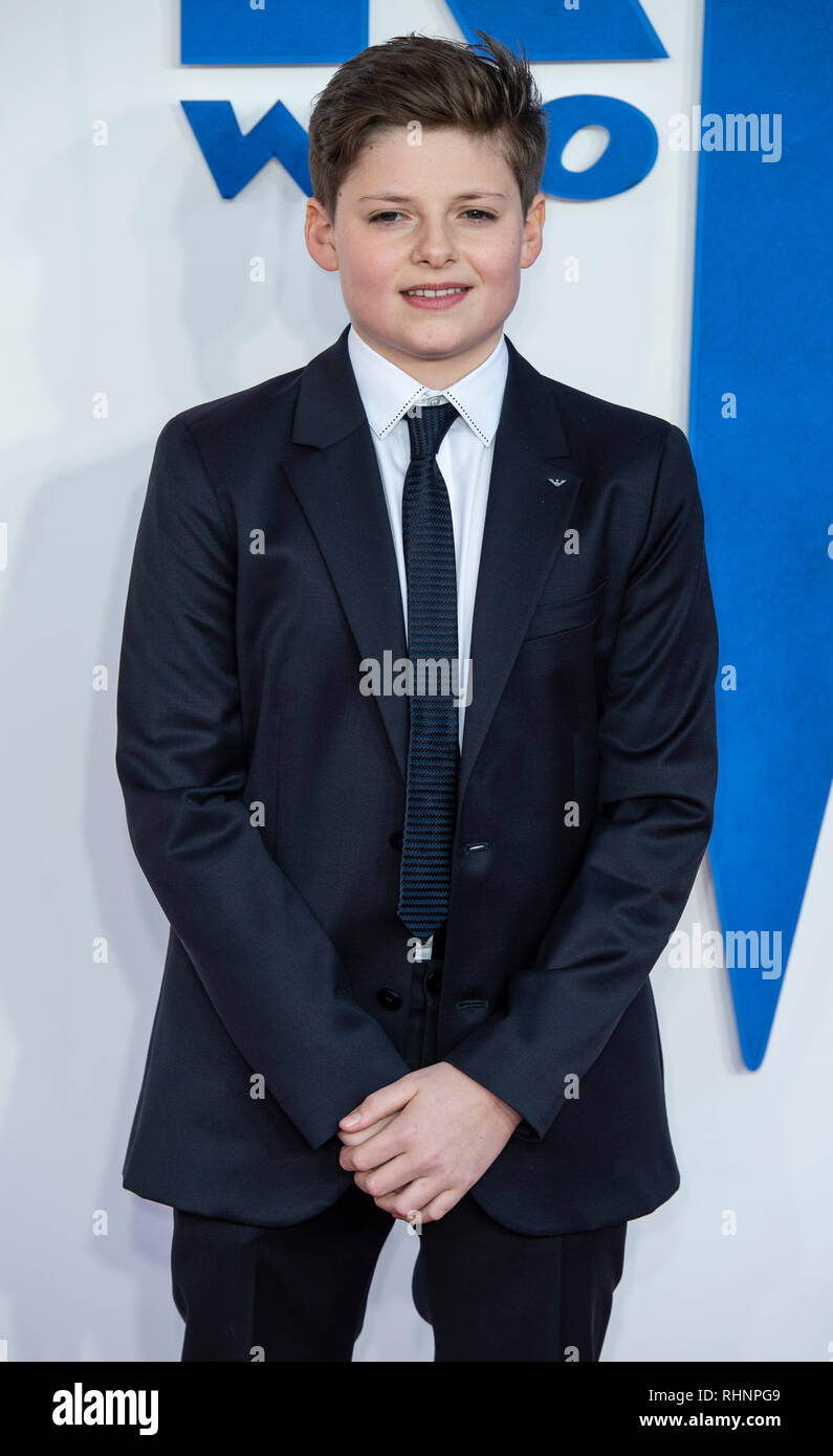 Louis Ashbourne Serkis attends a gala screening of 'The Kid Who Would ...