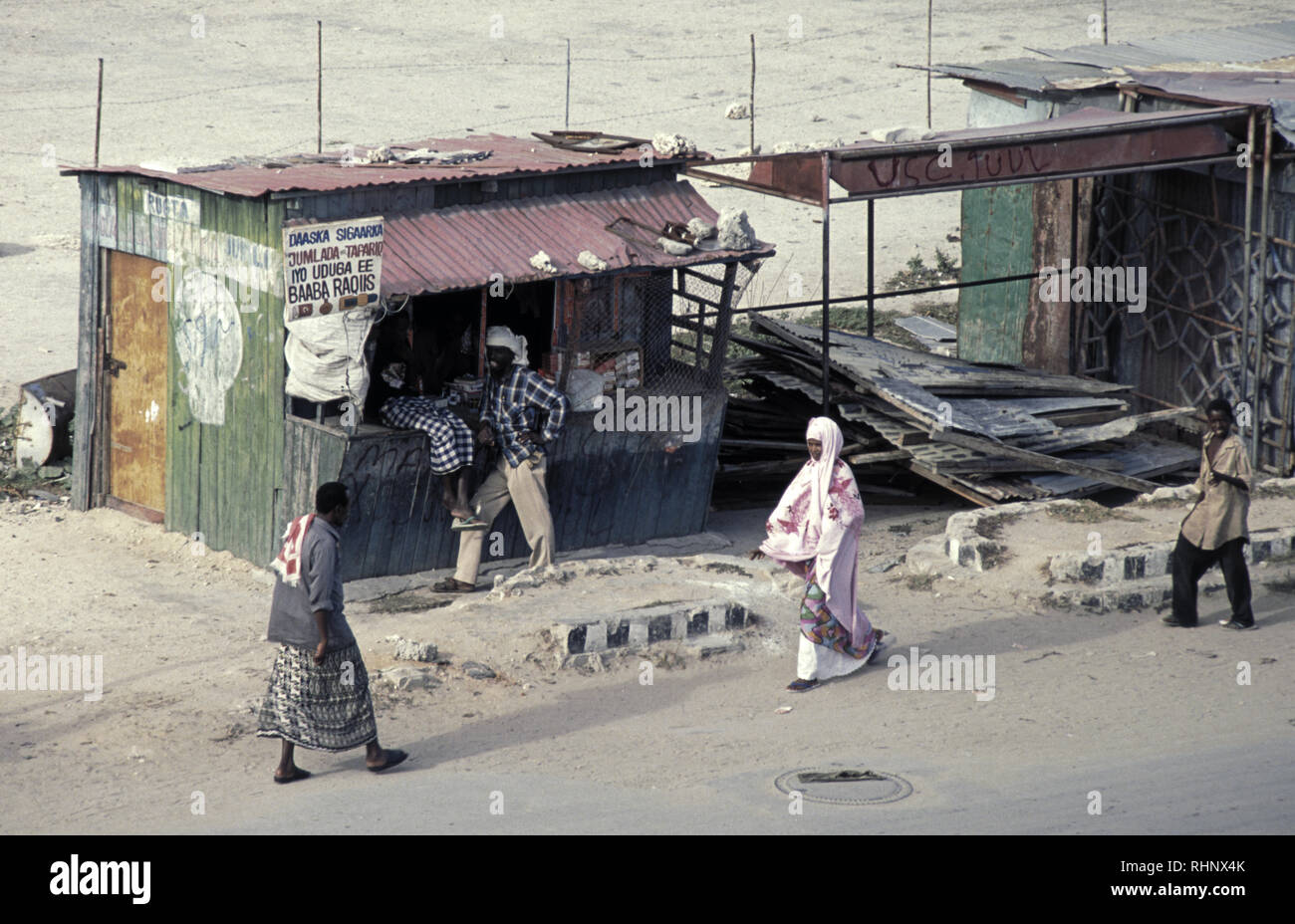 13th October 1993 Typical street scene near the K4 Roundabout in ...