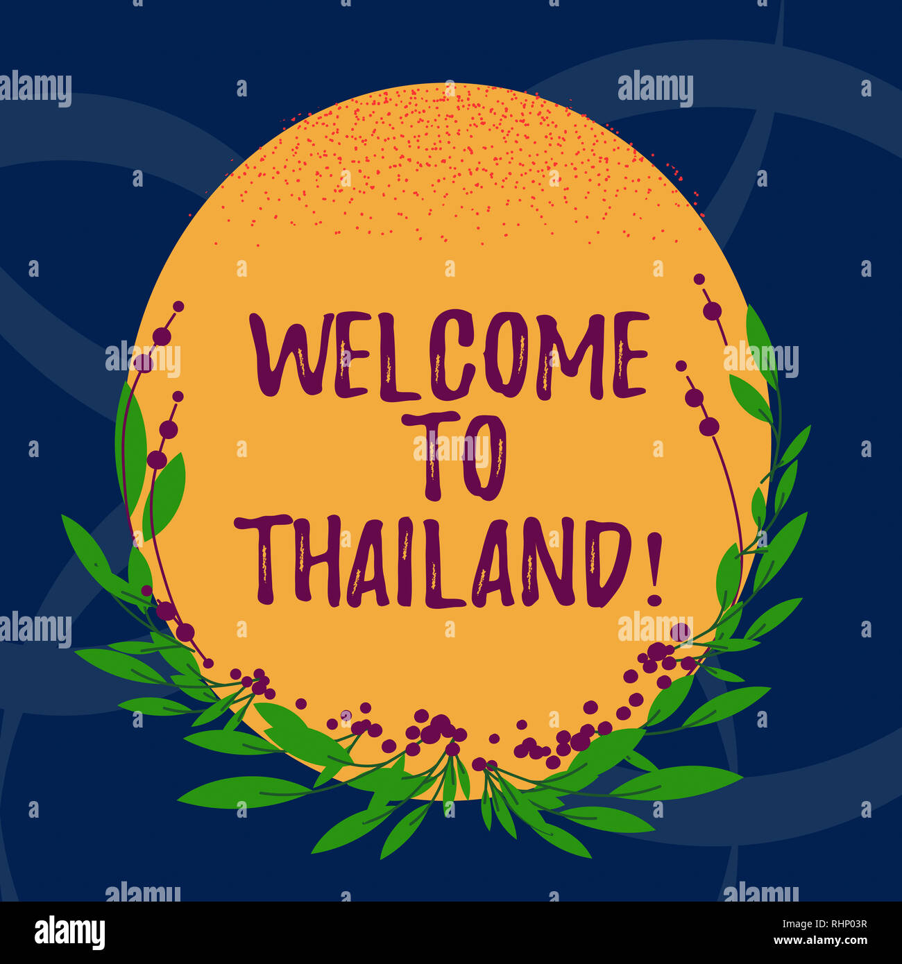 Word writing text Welcome To Thailand. Business concept for inviting ...