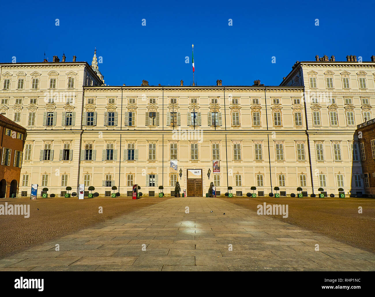 Historic baroque palace of turin hi-res stock photography and images ...
