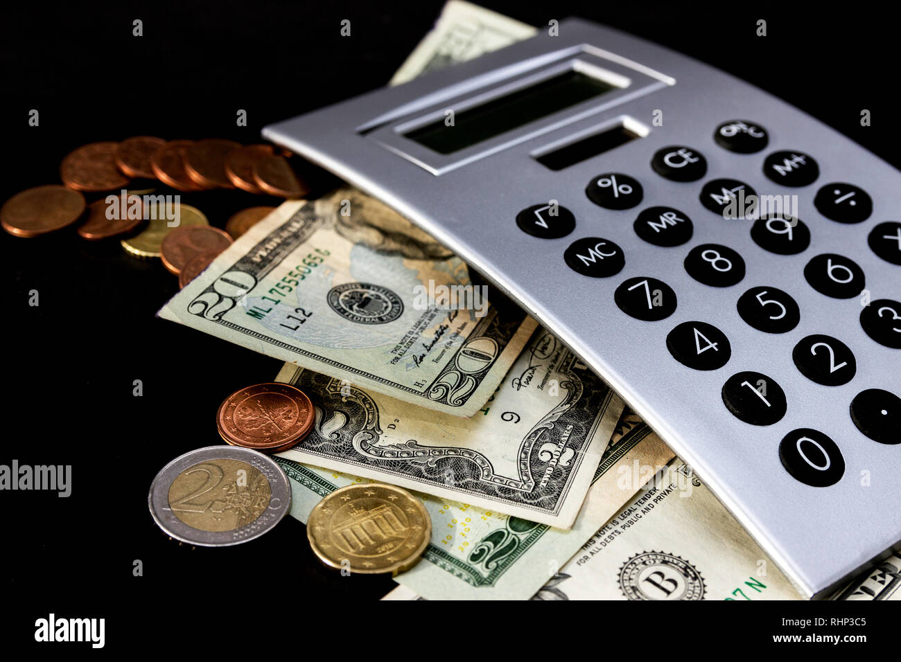 Calculator counting numbers hi-res stock photography and images - Alamy