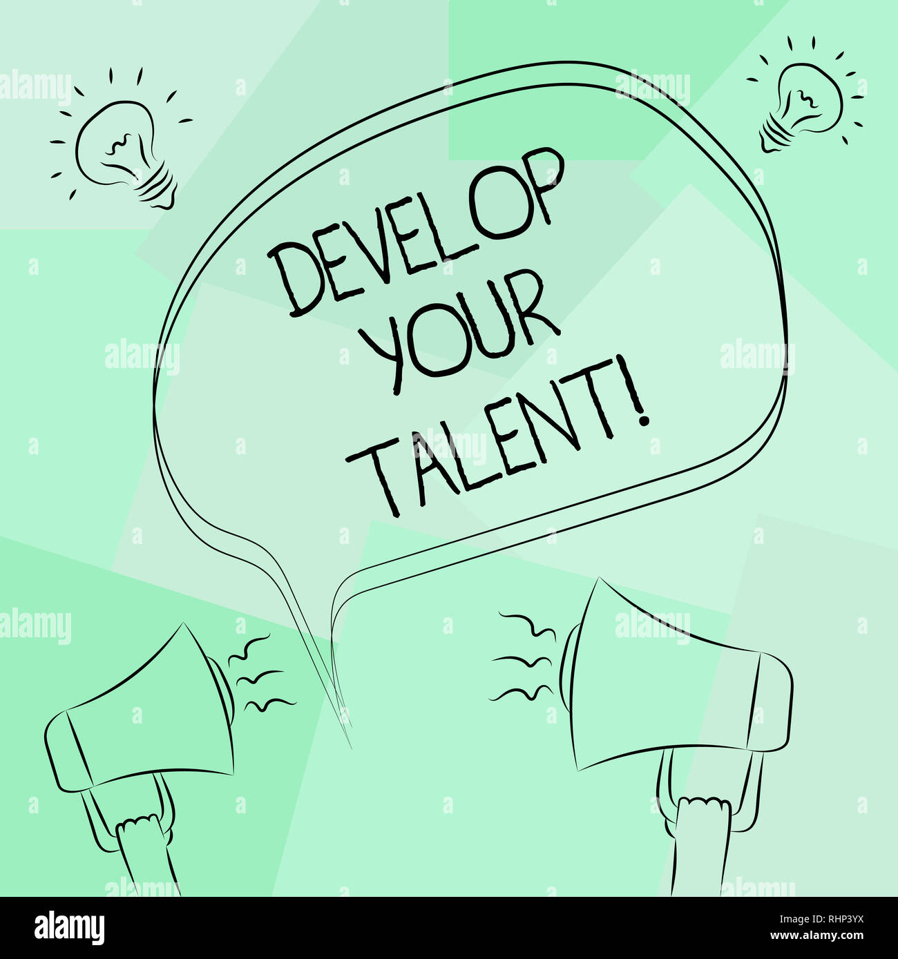 Conceptual hand writing showing Develop Your Talent. Business photo ...
