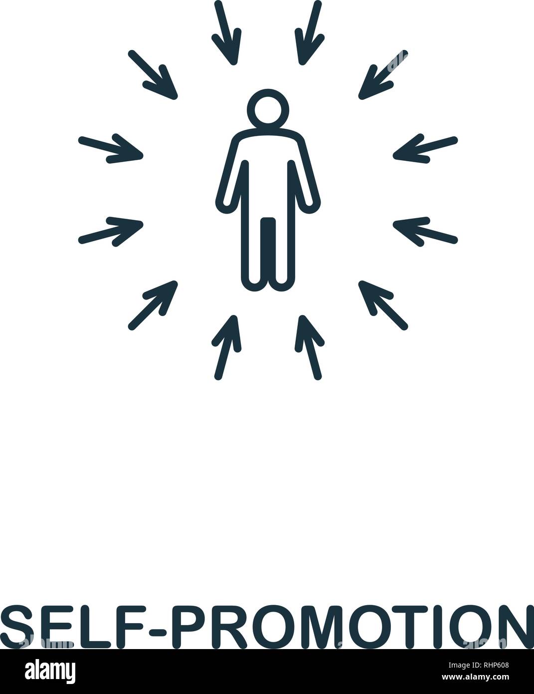 Human self esteem icon hi-res stock photography and images - Alamy