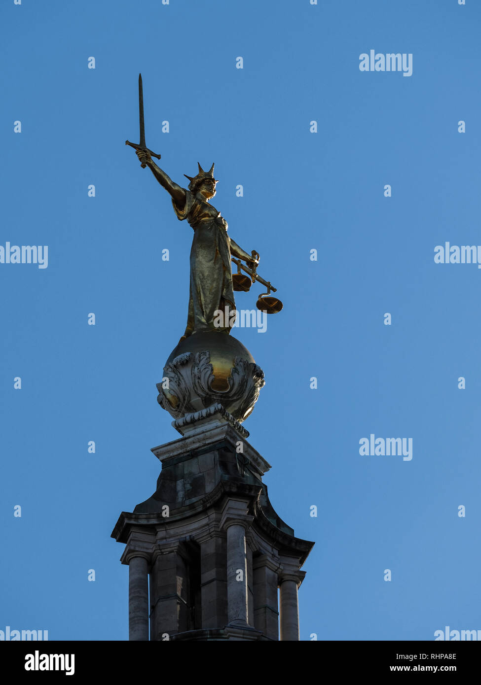 The Old Bailey Stock Photo - Alamy
