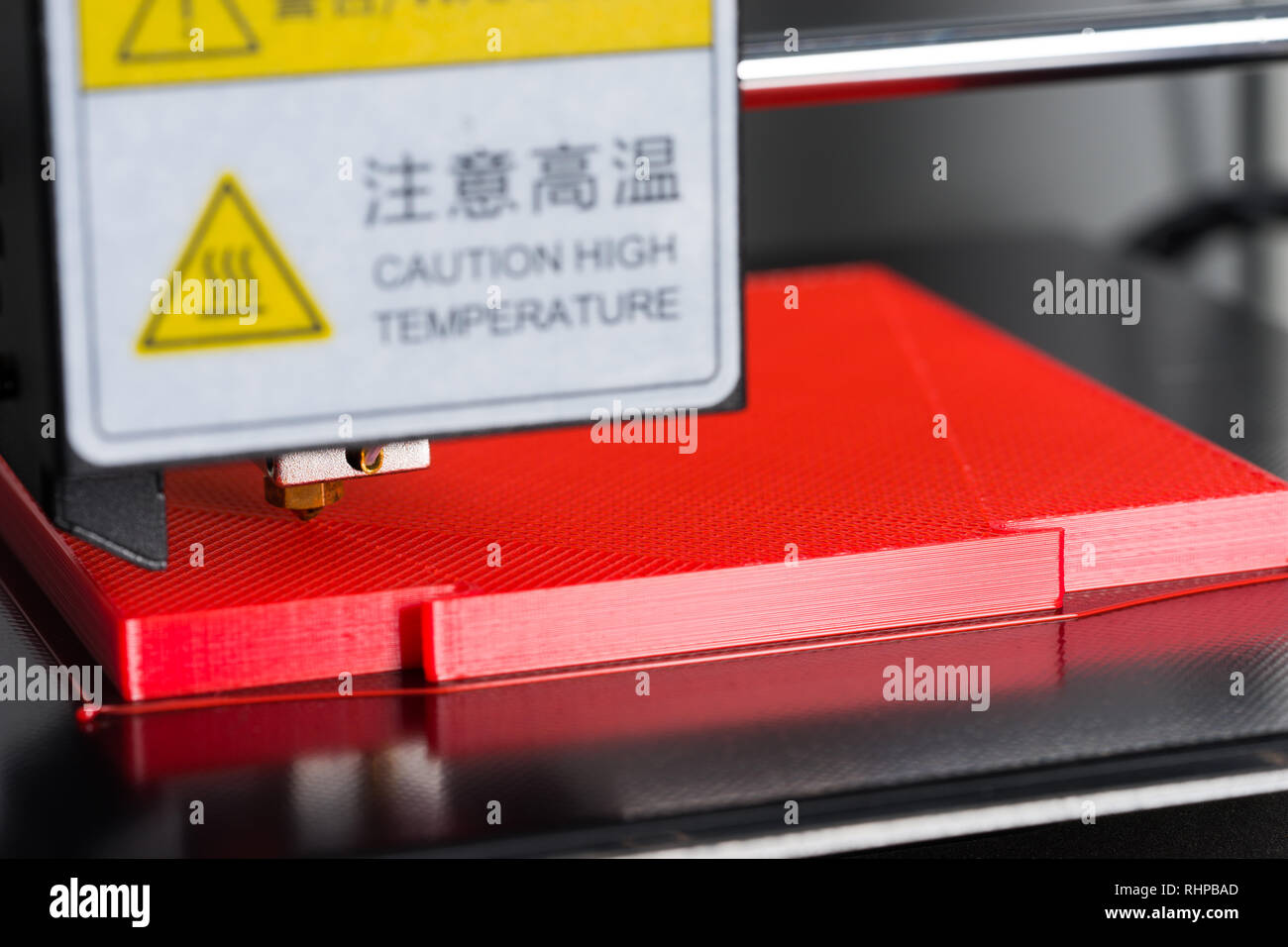 3D printer close-up during printing Stock Photo - Alamy