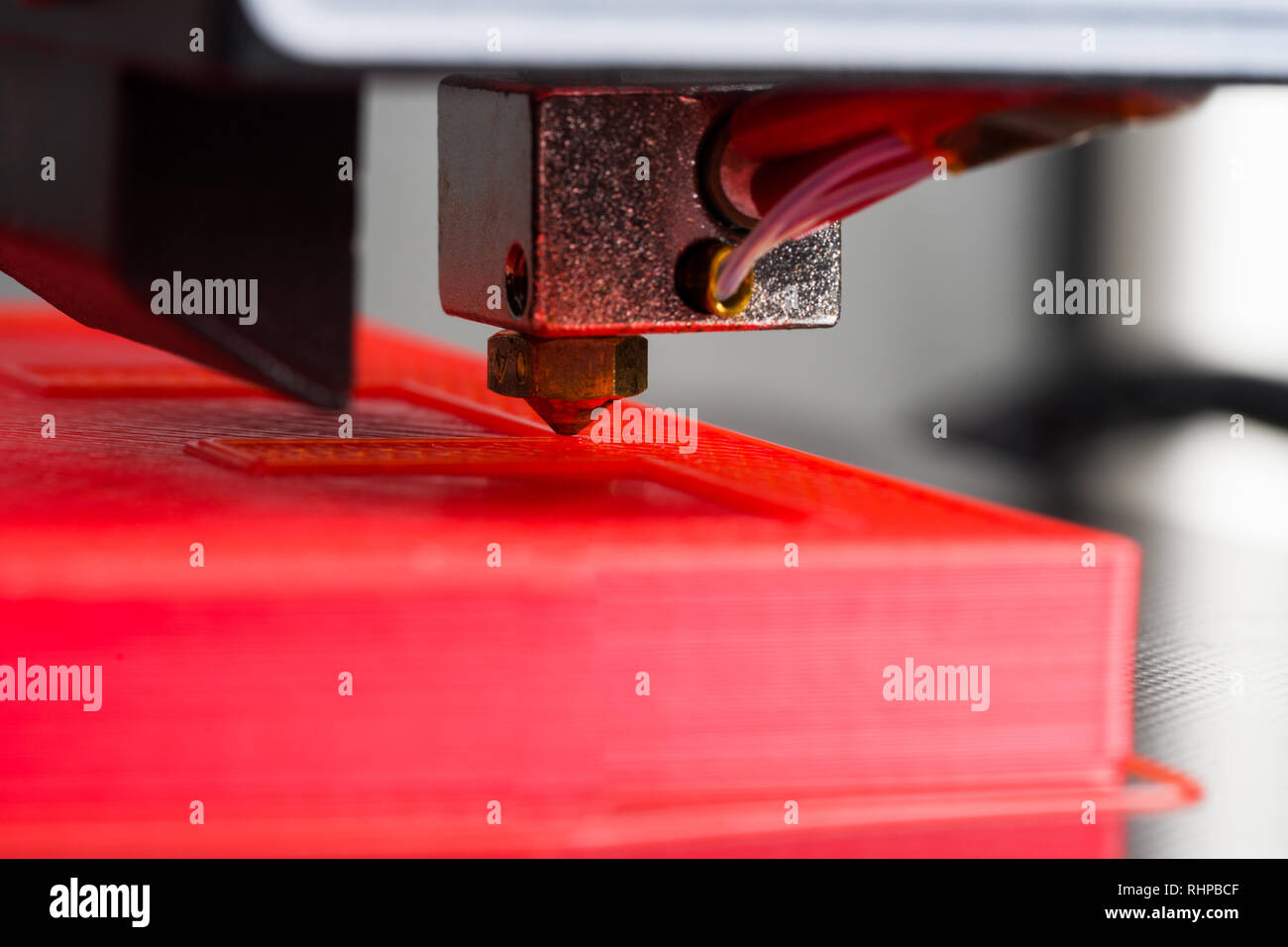 3D printer close-up during printing Stock Photo - Alamy