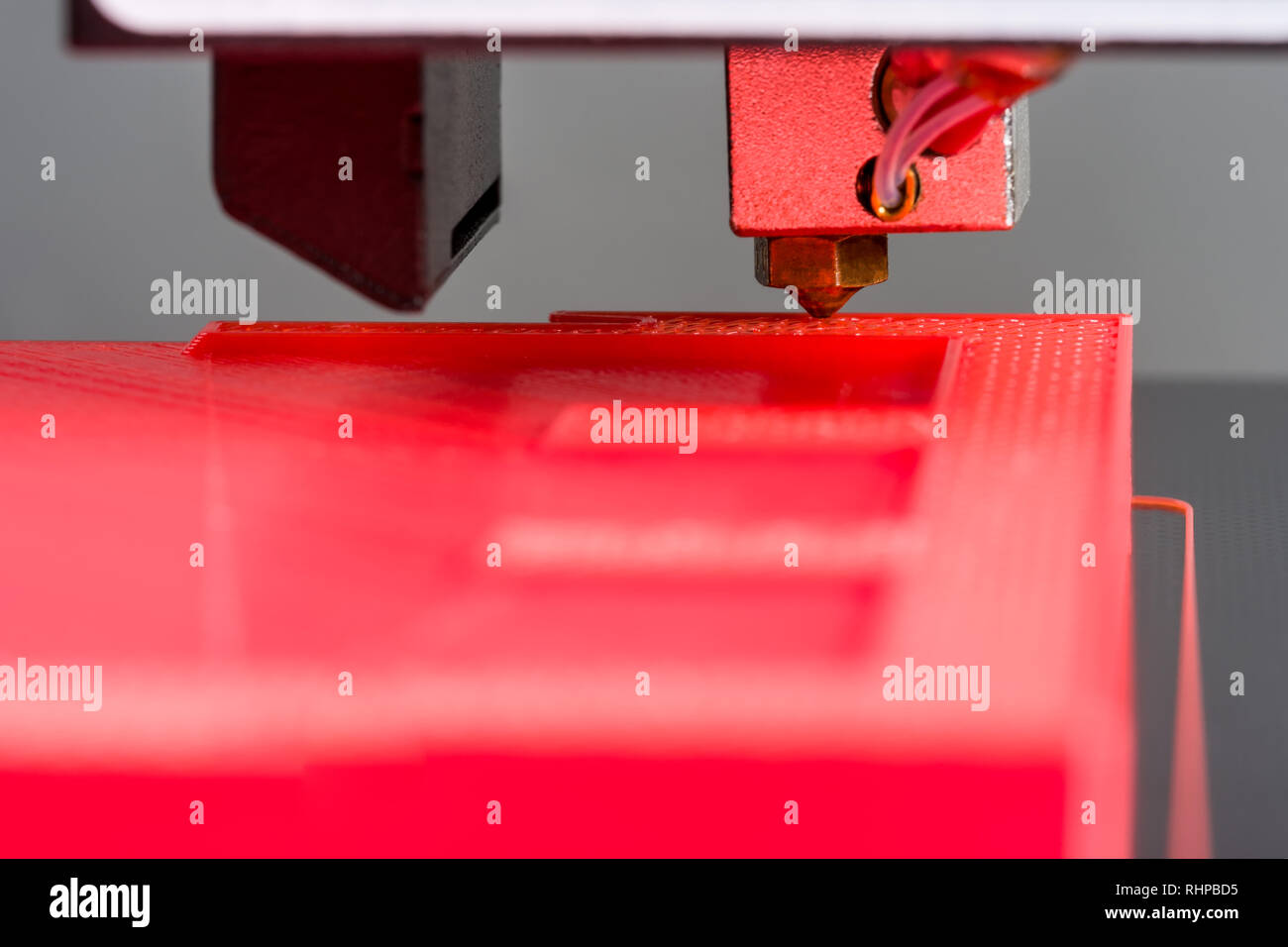 3D printer close-up during printing Stock Photo - Alamy