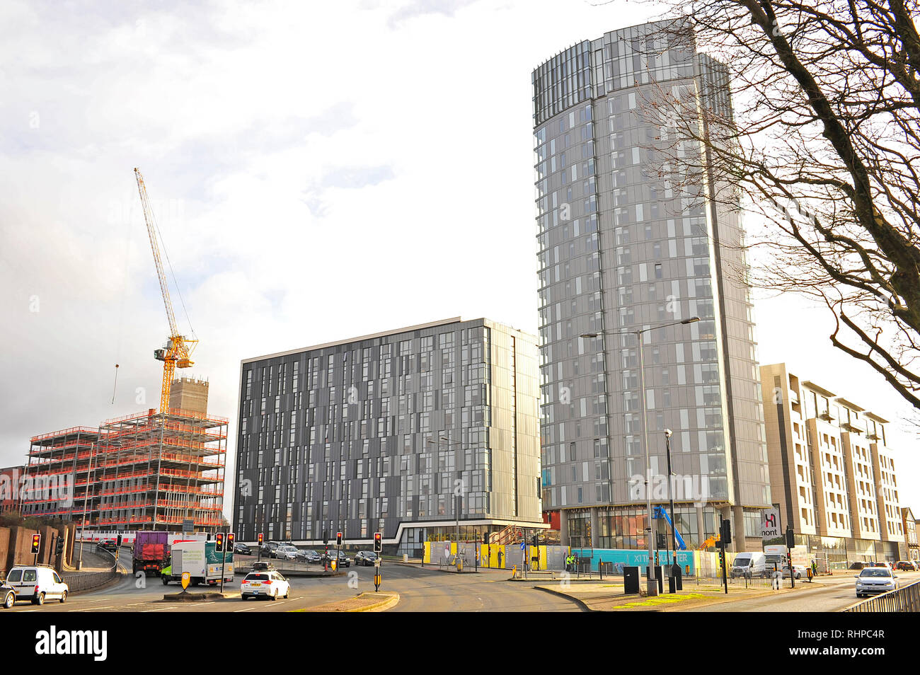 The X1 Quarter development in Liverpool City Centre at the junction of ...