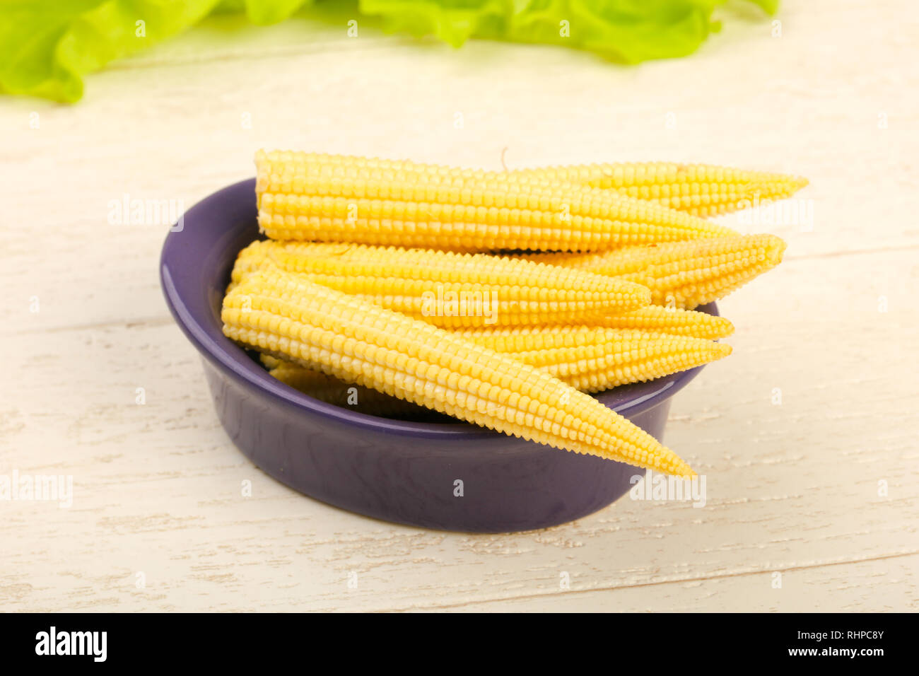 Mini sweet corns hi-res stock photography and images - Alamy