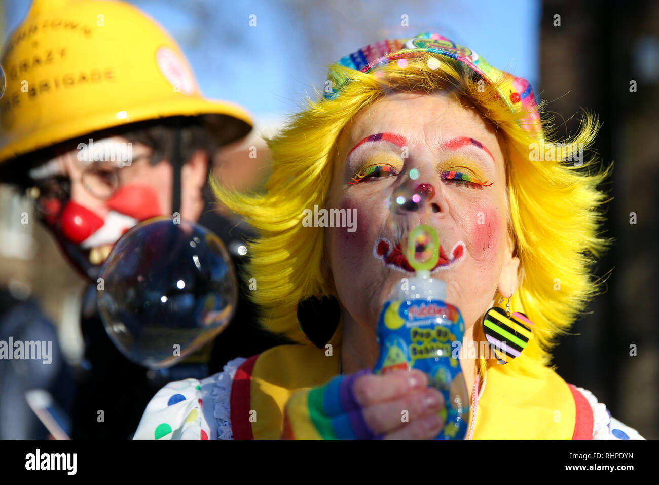 Modern clown father hi-res stock photography and images - Alamy