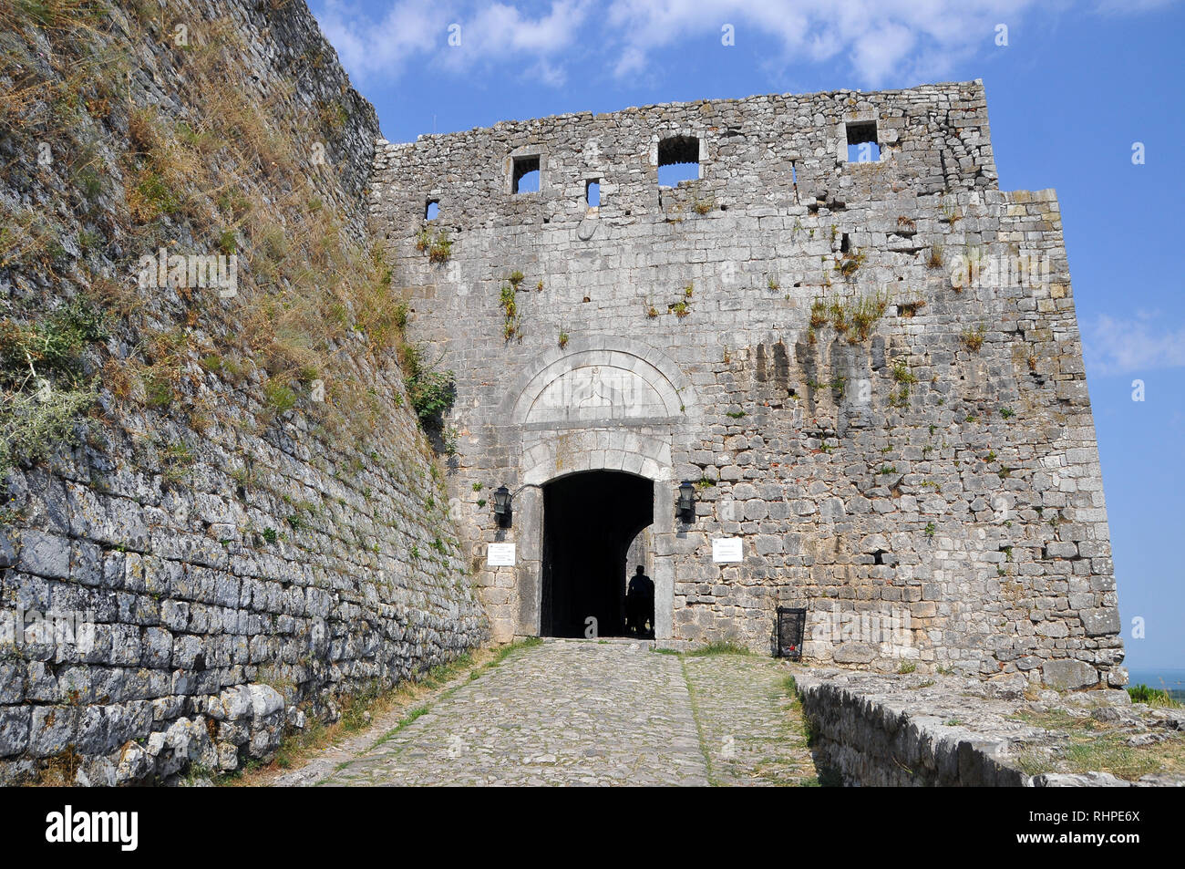 Albania, Shkodra, Europe. Rozafa Fortress Stock Photo - Alamy