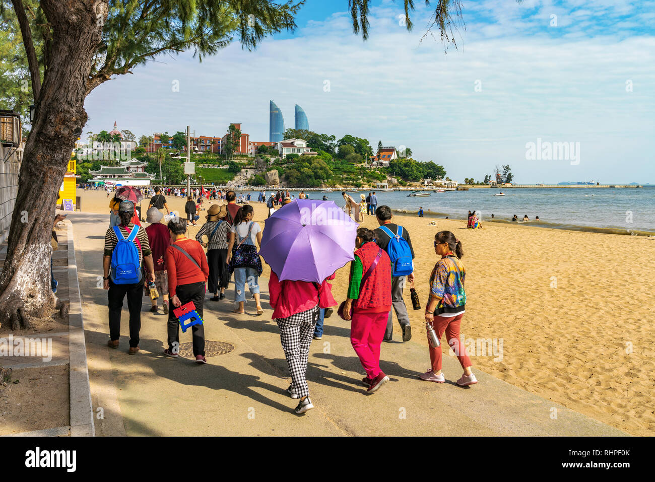 Sand travel ocean xiamen hi-res stock photography and images - Alamy