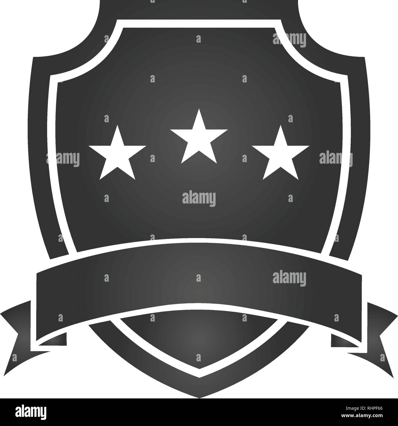 Glossy Gold Shield Banner On High Resolution Stock Photography and ...