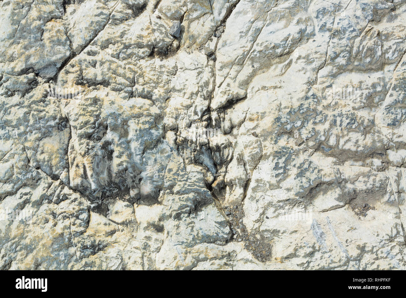 Post-glacial stone surface with lot of cracks Stock Photo - Alamy