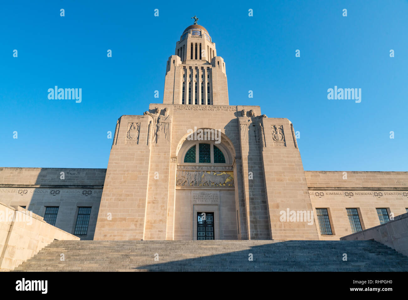 Nebraska state capitol building hi-res stock photography and images - Alamy