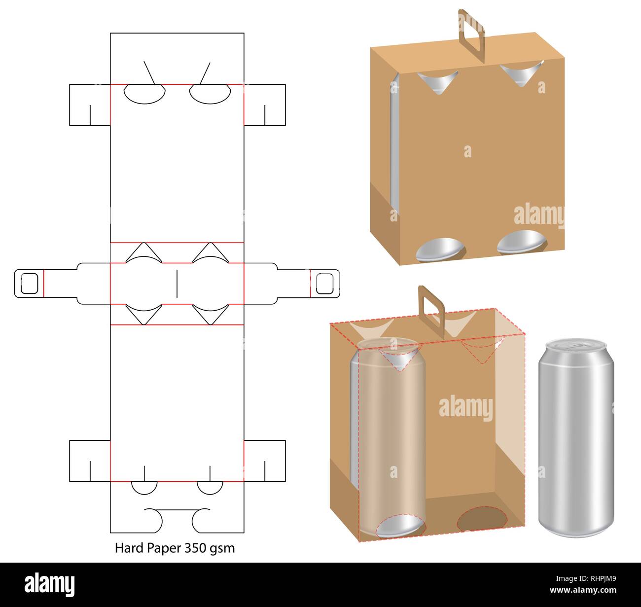 Beverage line cut Stock Vector Images - Alamy