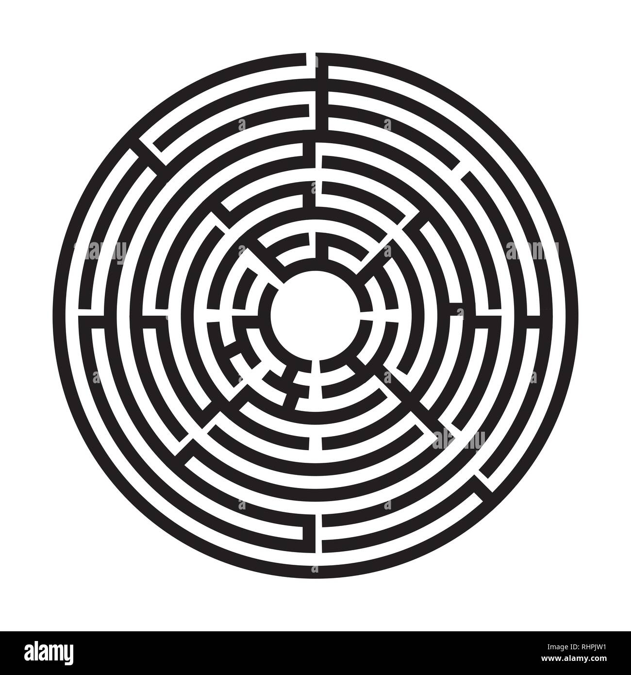 Circle Maze Wallpaper